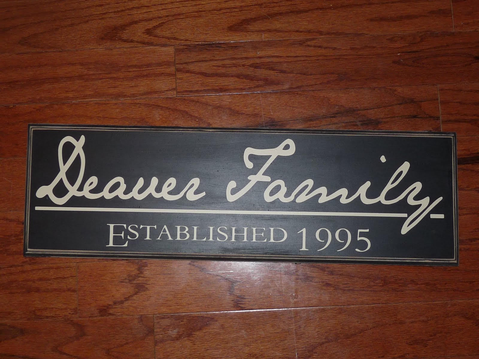 Jennie from the Blocks: Family Name Boards