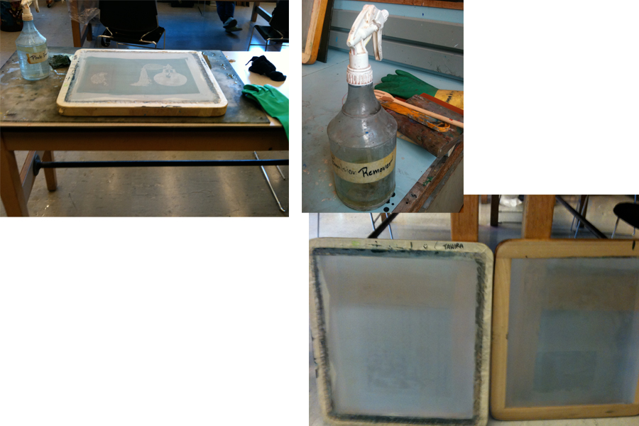 7ahira: Silk Screen Process