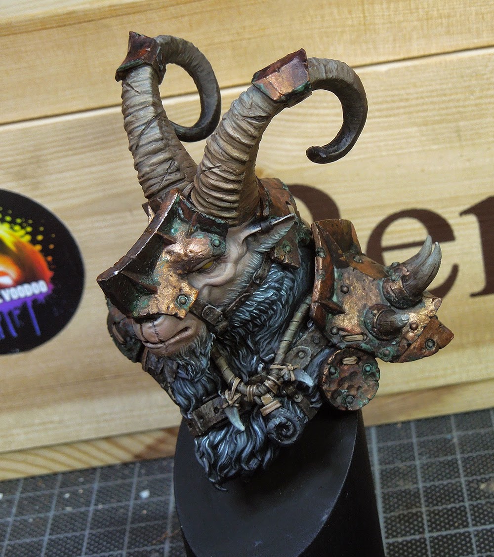 MASSIVE VOODOO: Step by Step: Sha'un, Ram-Tribe Warrior