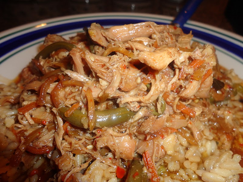 Never trust a skinny cook....: Crockpot mu shu chicken