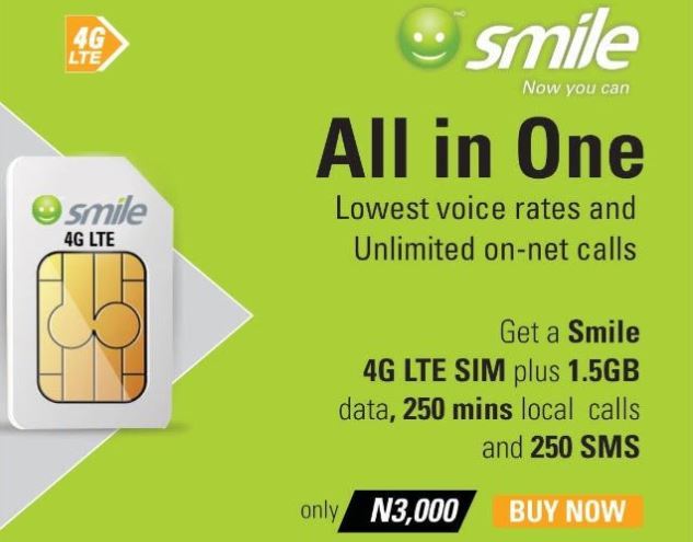 Meet Smile all-in-one Sim Card Newly Launched With data, free voice ...