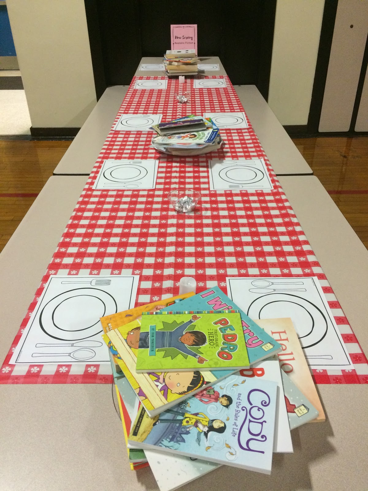 Literacy On The Mind: Literacy Night Cafe: Now Serving Books