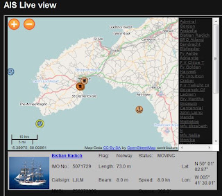Through the Gaps! - Newlyn Fishing News: AIS live tracking around Mount ...
