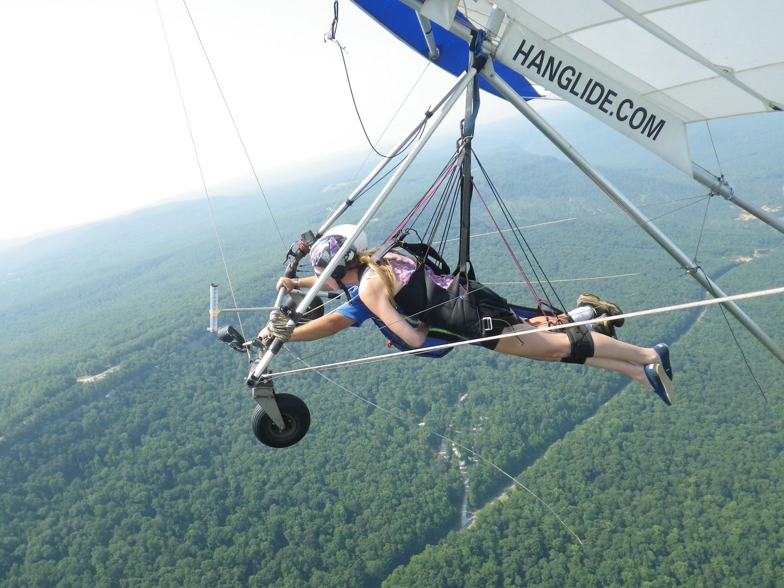 Fingers Crossed!: Hang Gliding!