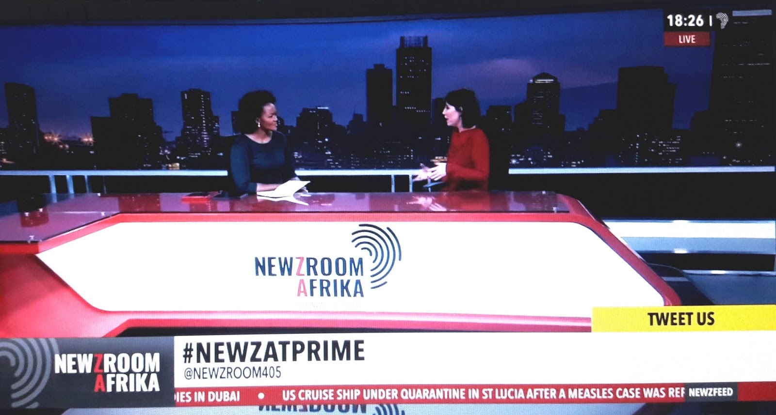 TV with Thinus: Newzroom Afrika launches on MultiChoice's DStv with the ...