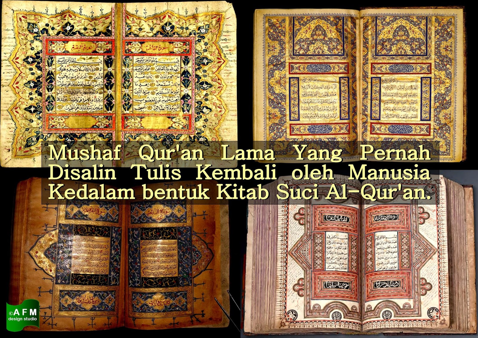 ~Hikmah Ilmu & Pengetahuan Islam~: Mushaf Qur’an Dari Masa ke Masa