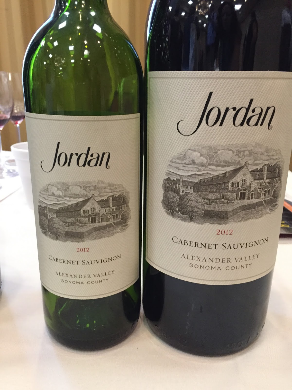 Wine Minx: JORDAN CABERNET SAUVIGNON: Bottles vs. Magnum Showdown!