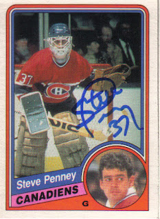 Hell's Valuable Collectibles: Steve Penney: 3 Autographed Cards