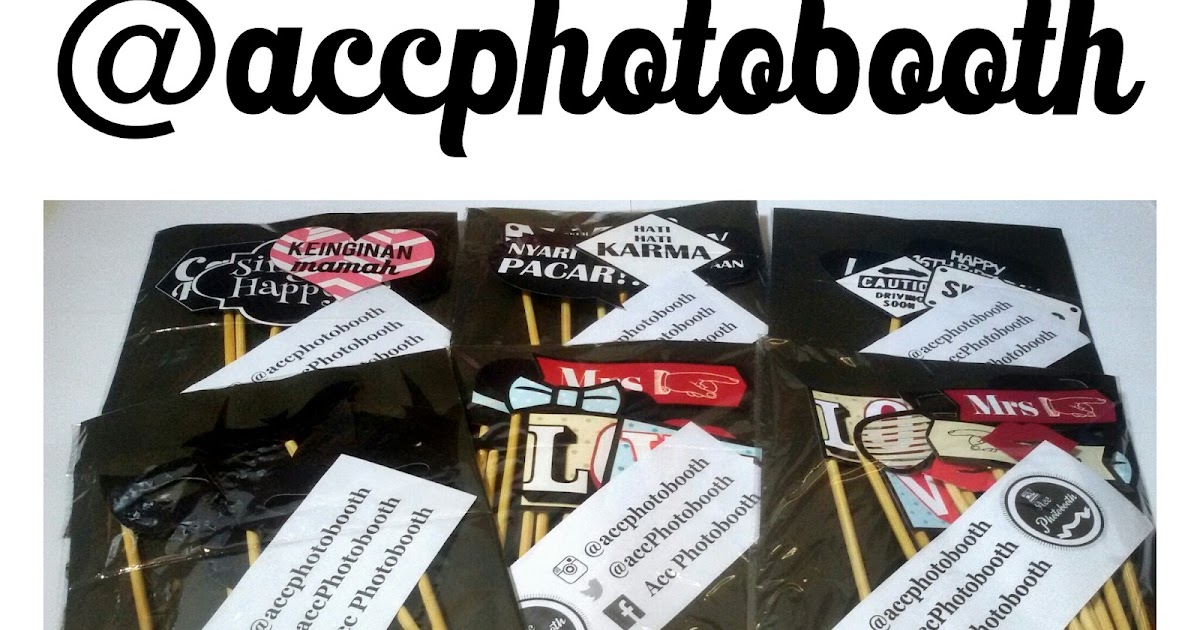 Produk Acc Photobooth | Acc Photobooth