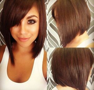 Model Rambut Bob Nungging Panjang Terbaru Cantik