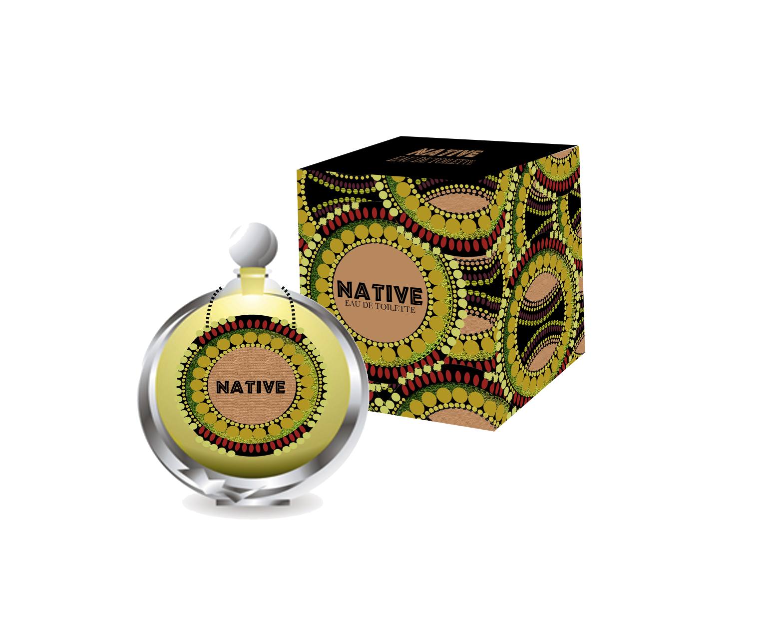 Samantha Holt Graphic Design: 'Native' Perfume Packaging Design