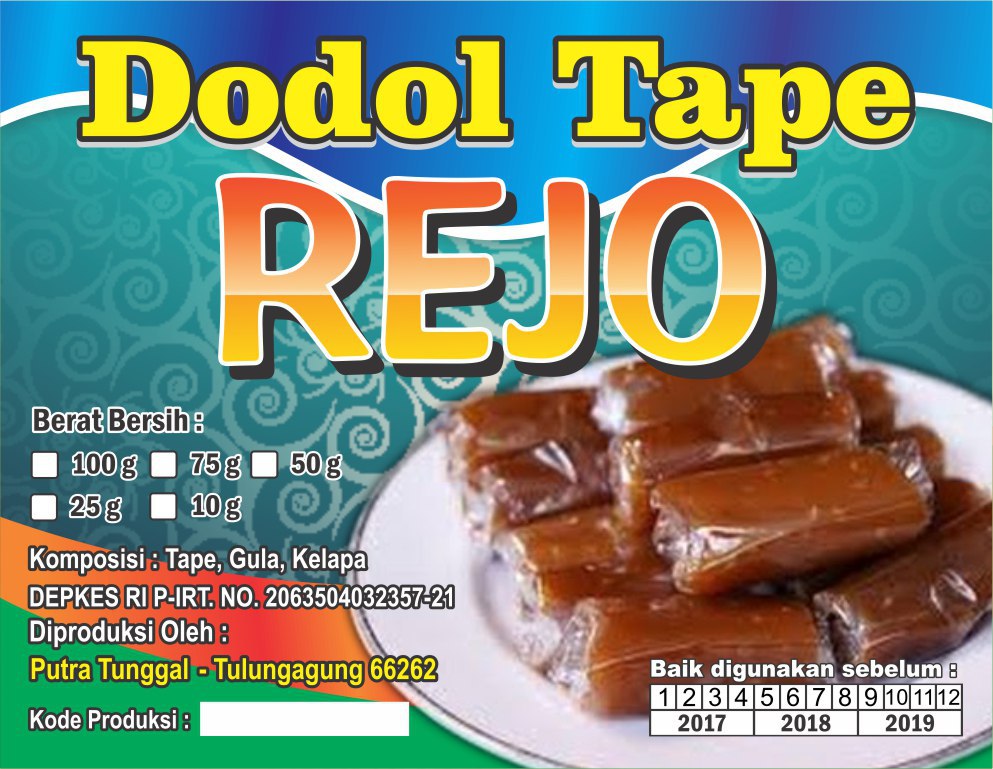 DODOL TAPE REJO KULINER NYA KOTA TULUNGAGUNG