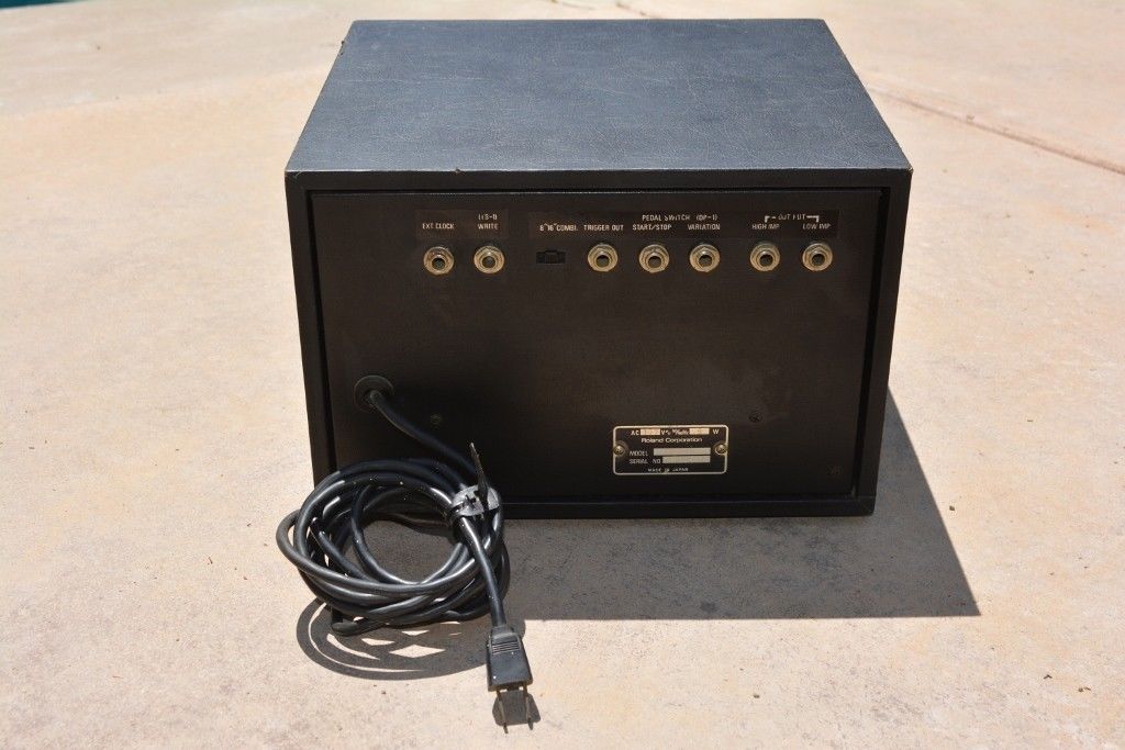 MATRIXSYNTH: 1978 Roland CR-78 Vintage Analog Drum Machine