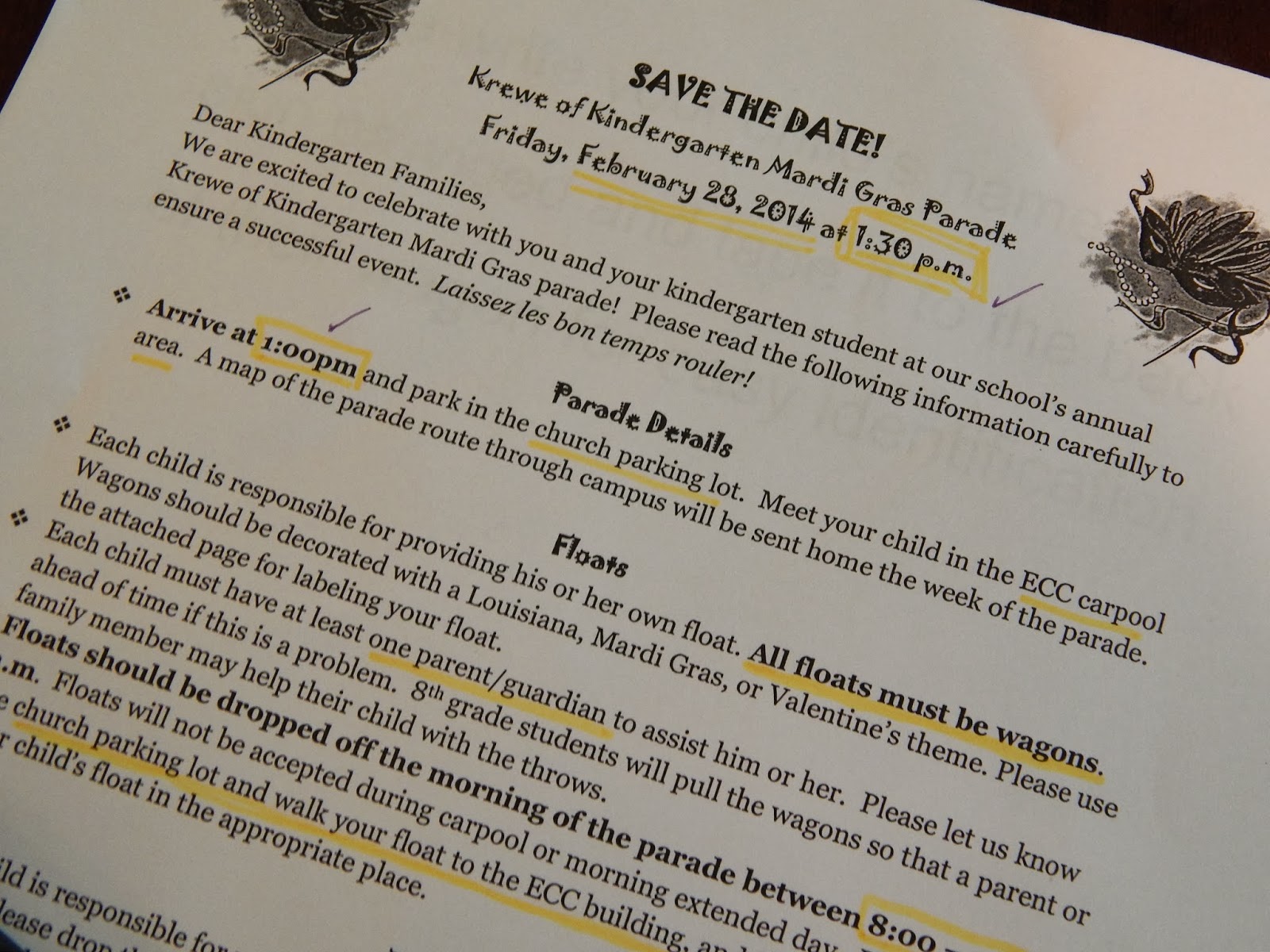 Incoming Paperwork: Processing With A Planner And A Highlighter ...