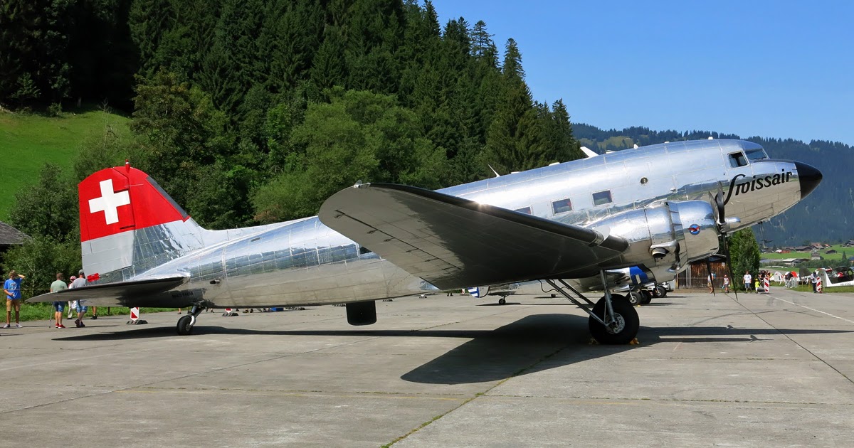 Eastwings: DC-3C * Classic Formation * Swissair c/s * N431HM