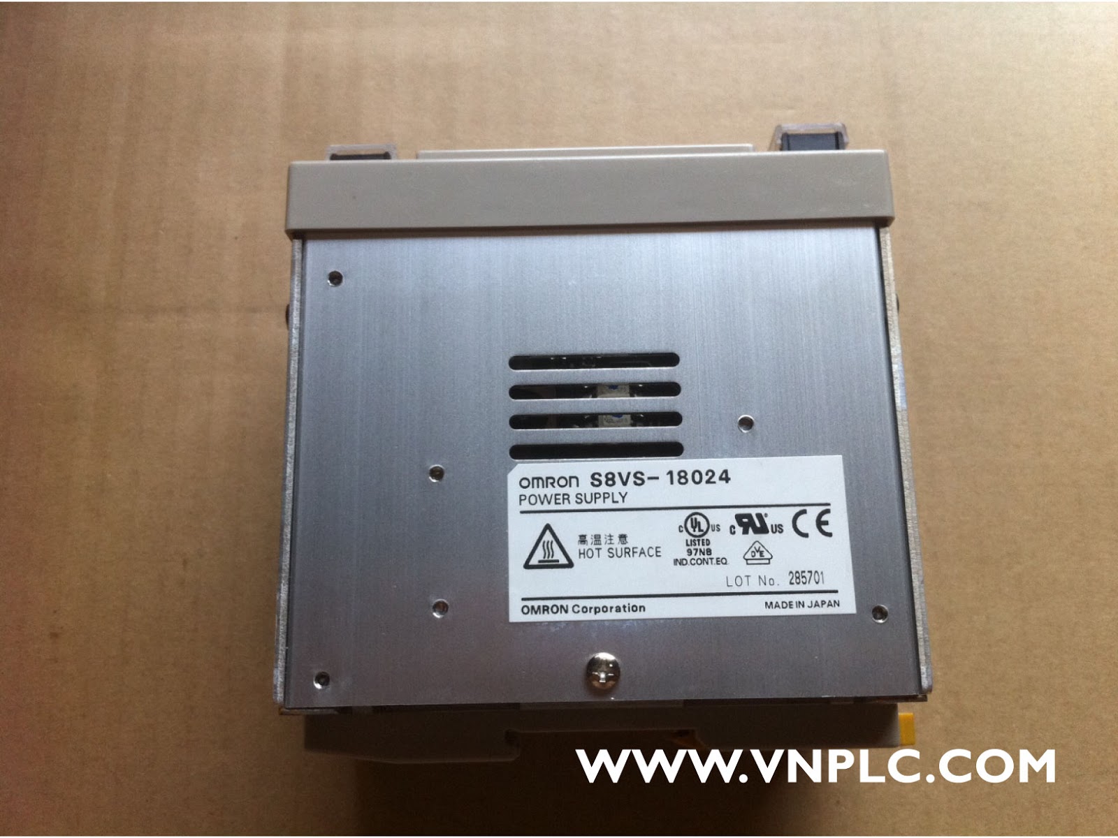 Bộ nguồn Omron S8VS-18024 - VNPLC.COM - Mua bán PLC, HMI, Biến tần ...