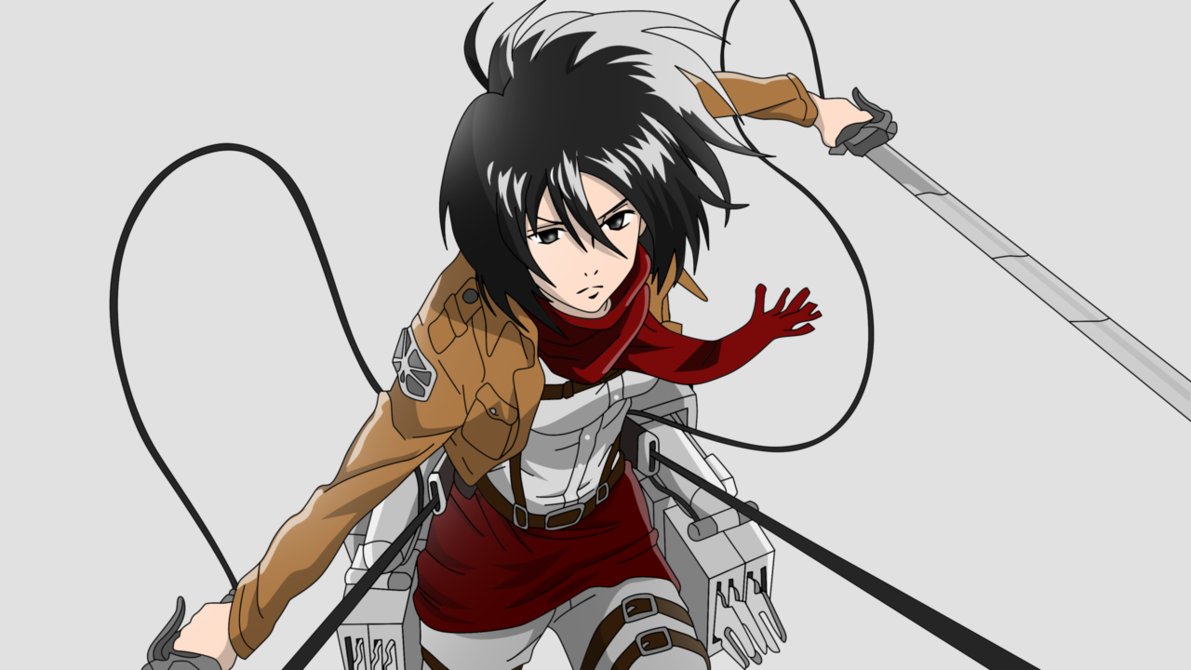 anime otaku Posadas: Personajes Shingeki no Kyojin: Mikasa Ackerman