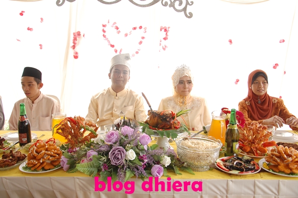 Kenapa perlu makan beradab dalam majlis kahwin? | diari kahwin dhiera