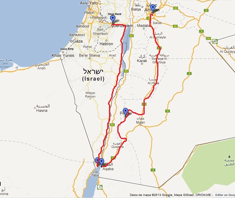 Where is Danny JEP?: RUMBO A JERUSALEN