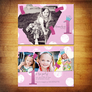Kaylee Bug Design: Birthday Card Design Template - Princess Girl