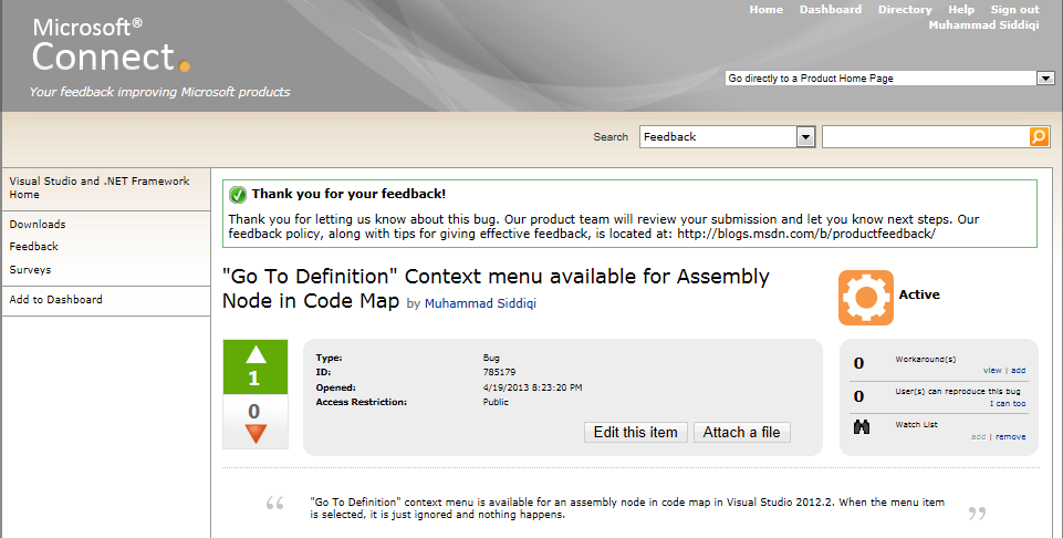 Muhammad Shujaat Siddiqi: Visual Studio 2012 Code Map - Visualizing ...