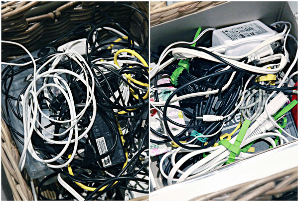 IHeart Organizing: Cord Organization: Tips & Tricks