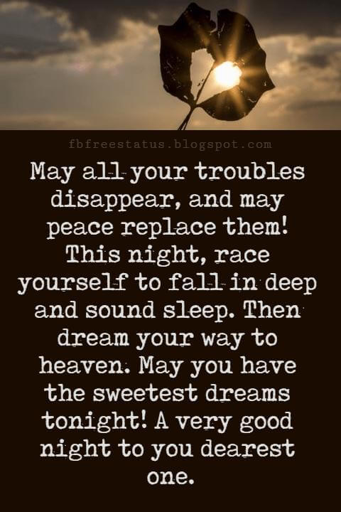 Good Night Poems For Her With Beautiful Good Night Images