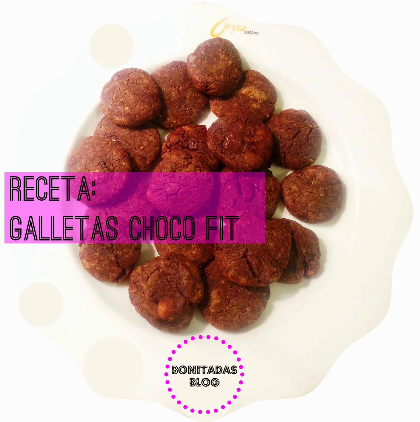 Proyecto Fit 2014: Receta. Galletas Choco Fit - Fitness & Chicness