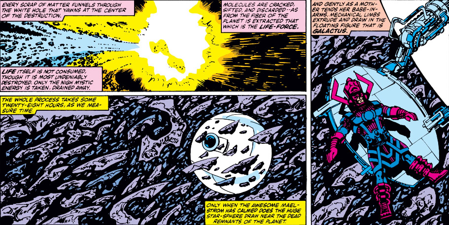 The Peerless Power of Comics!: The Conscience Of Galactus!