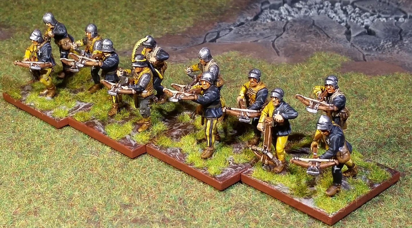 WAB Corner: Perry European Mercenaries - Averland, er...Uri Crossbowmen