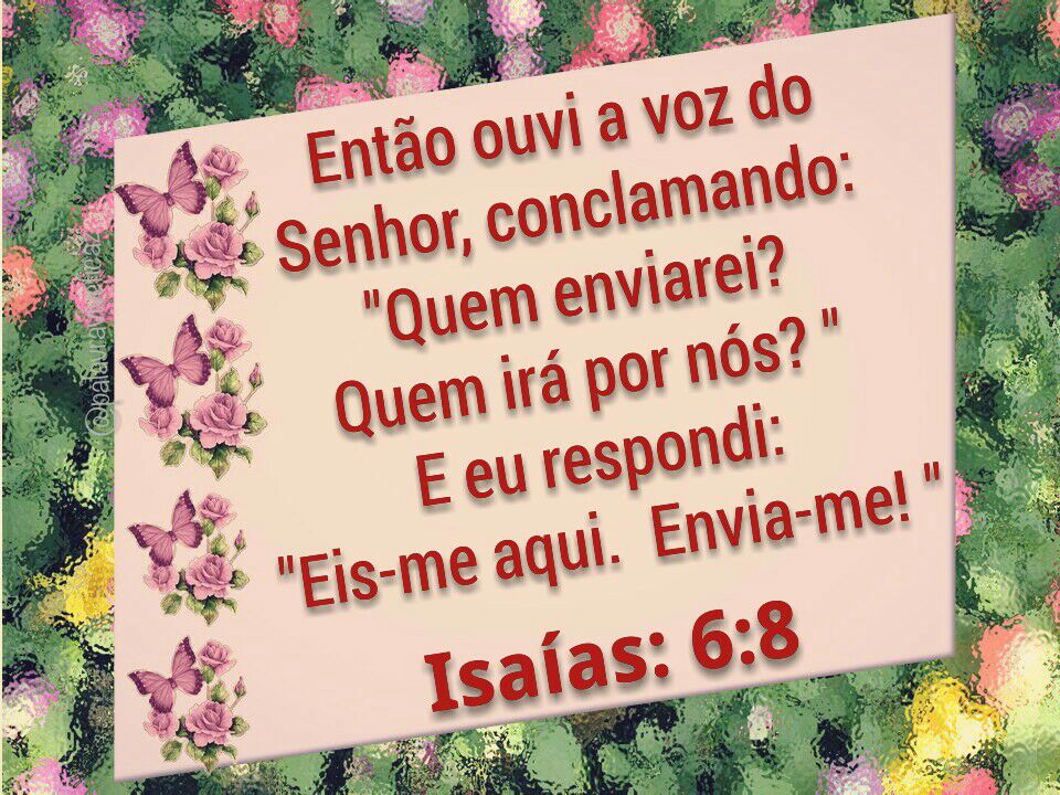 Palavra e Ação : Isaías 6 – Comentário Pr Heber Toth Armí