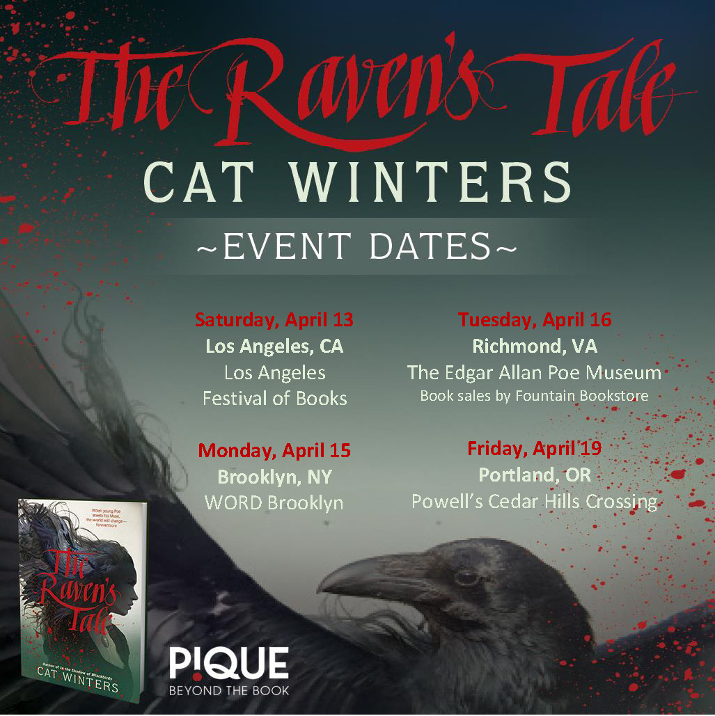 Cat Winters: THE RAVEN'S TALE - Release Day!