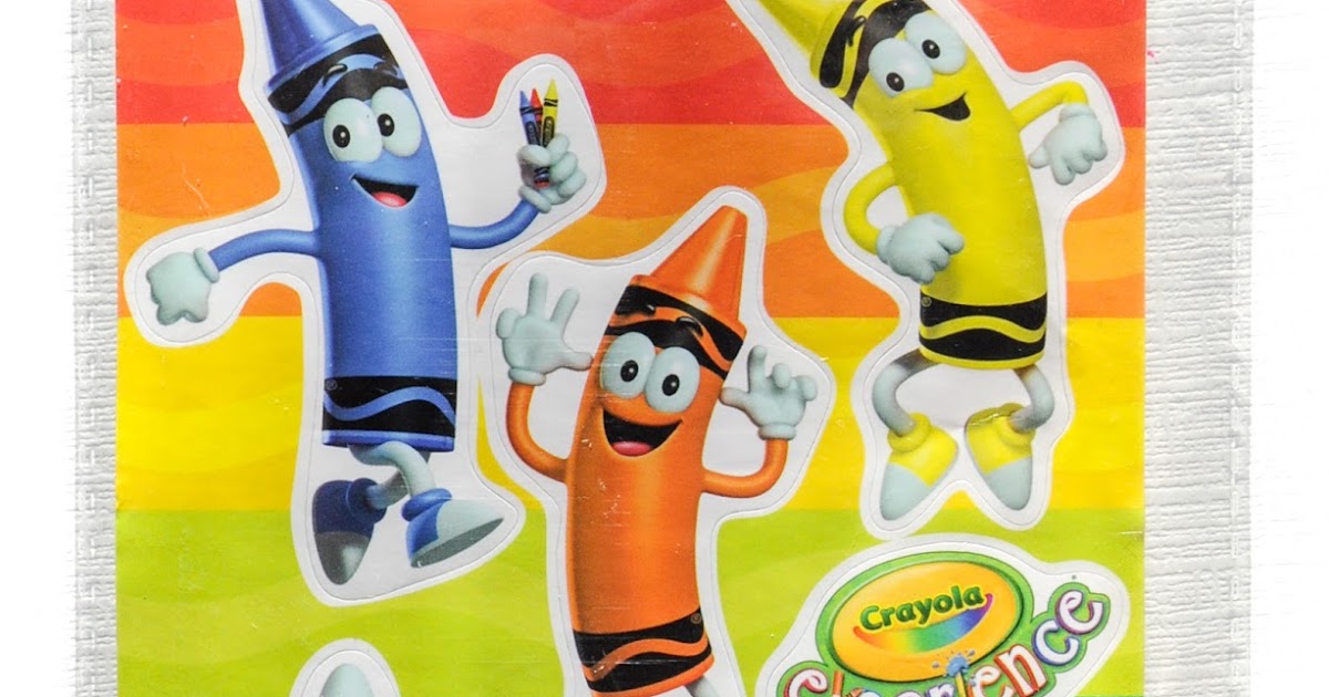 Crayola Experience Sticker Sheet: What's Inside the Box | Jenny's ...