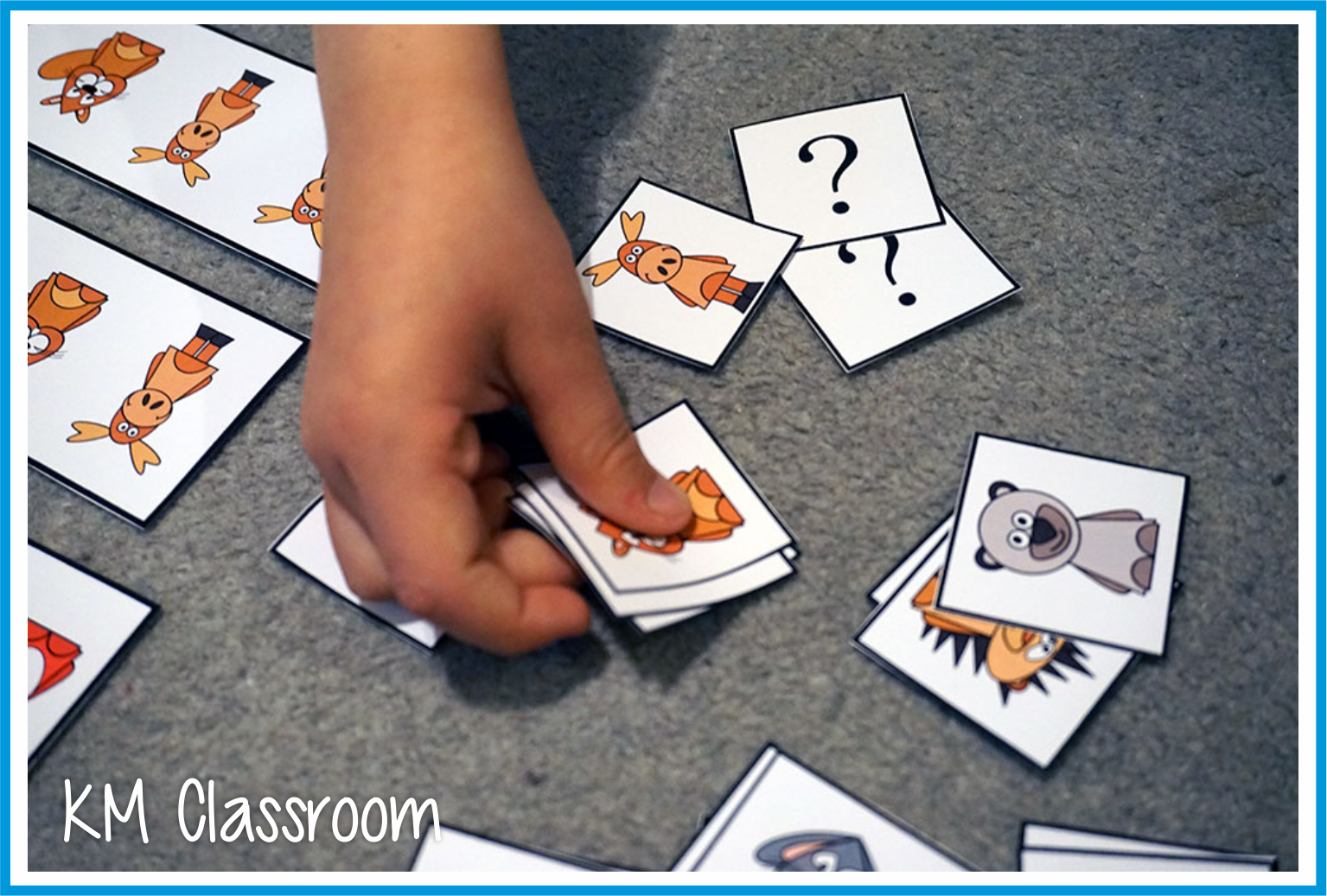 KM Classroom: FREE Woodland Animal Patterning Activity