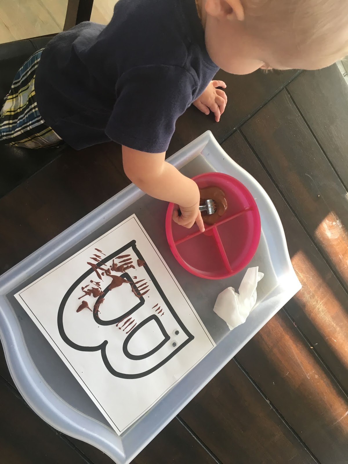 Tot School Letter B is for Bear | Busy Hands and Minds