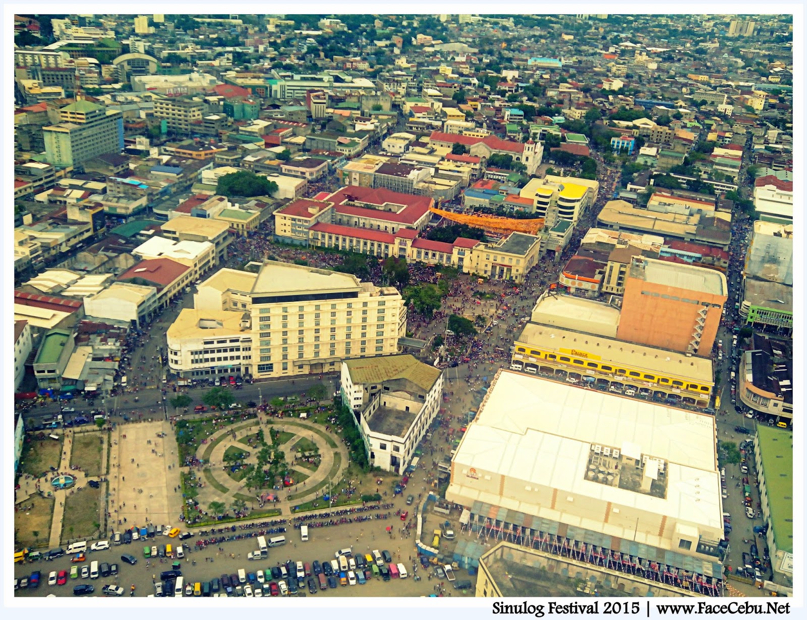 Cebu Aerial View During Sinulog Festival 2015 - FaceCebu | Cebu ...