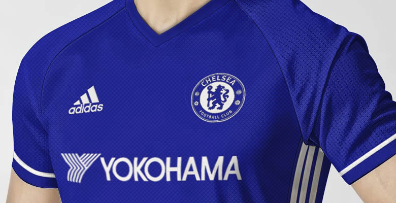 Chelsea 16-17 Home Kit by Franco - Footy Headlines
