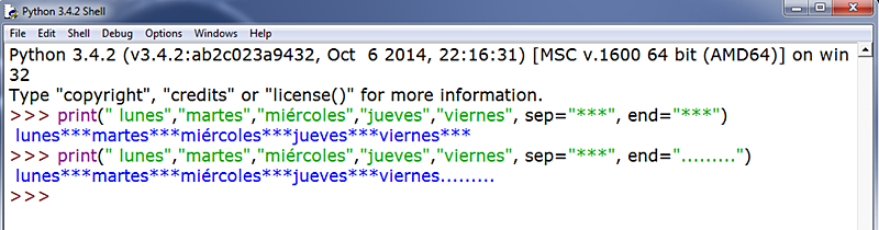 APRENDER A PROGRAMAR CON PYTHON: T1. A VUELTAS CON LA FUNCIÓN PRINT().