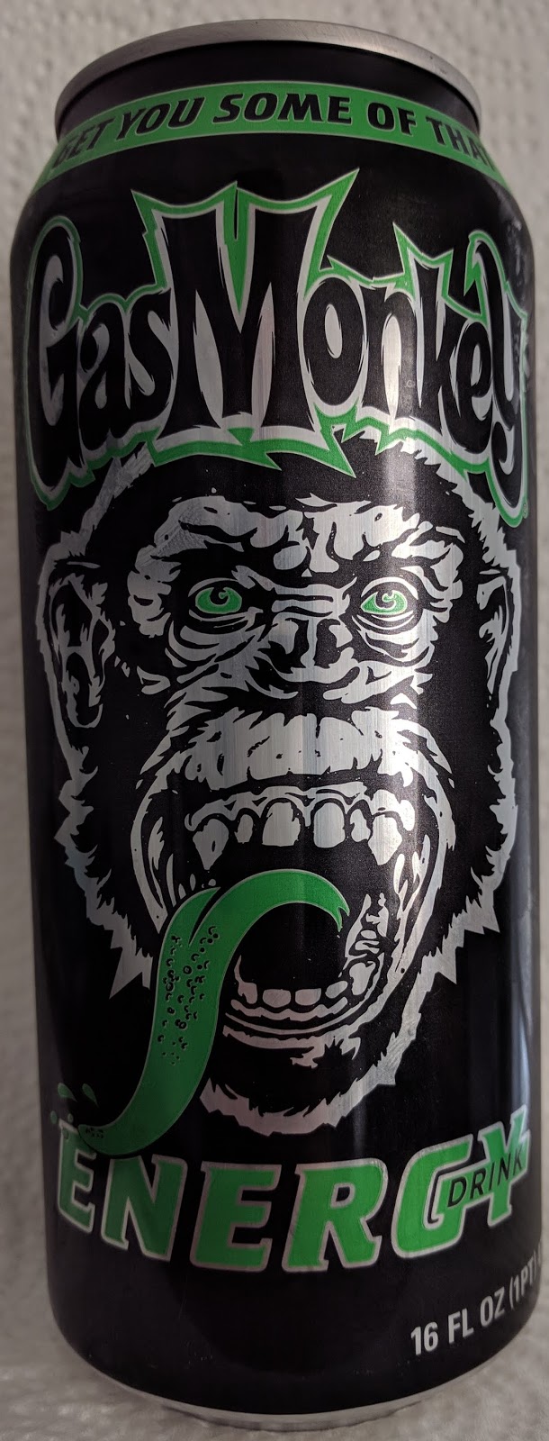 Caffeine King: Gas Monkey Energy Drink Review