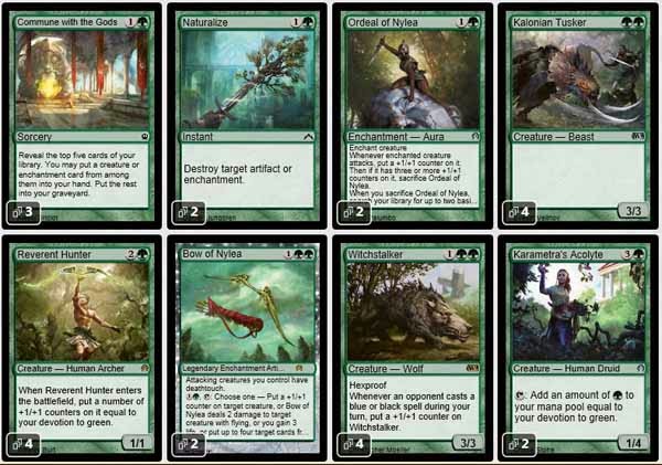 Magic the Gathering Adventures: [Standard] Fun Devotion to Green RTR ...