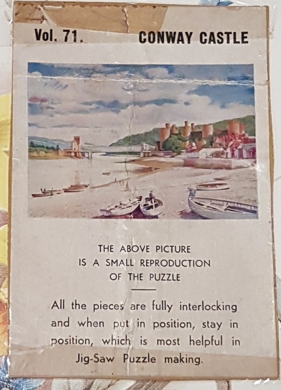 jigsaw puzzles: Tower Press, "Conway Castle", 400pcs