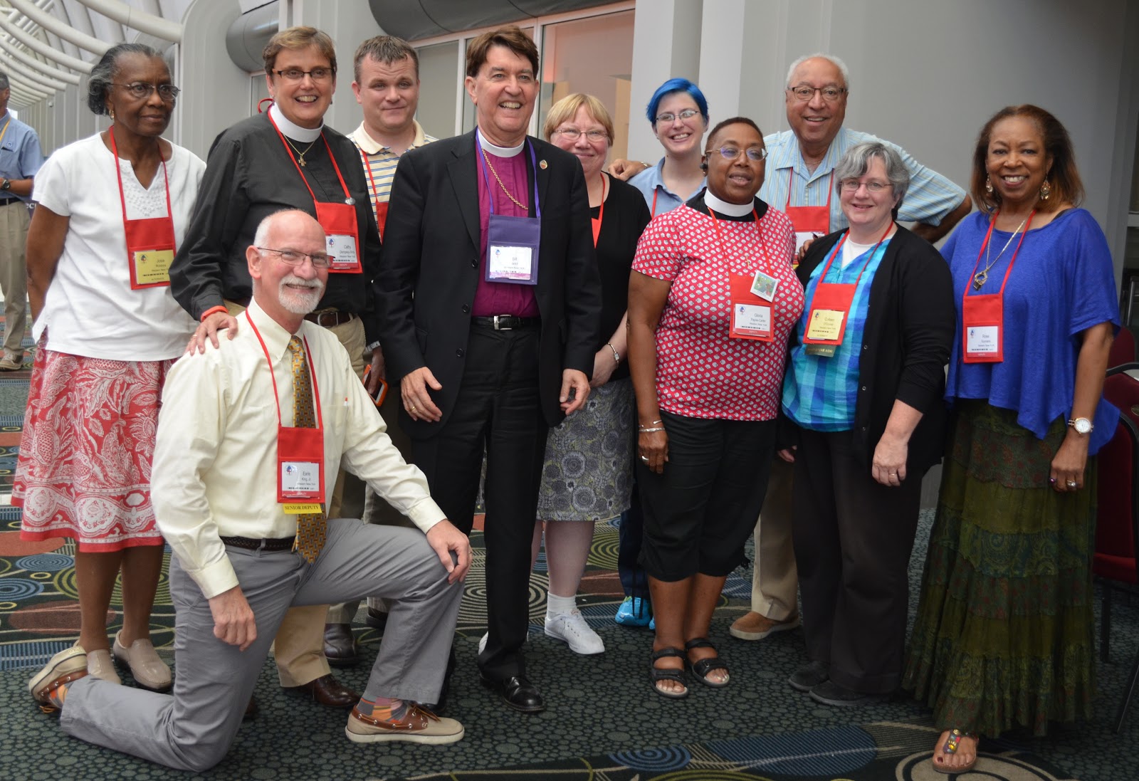Blue Haired Church Lady