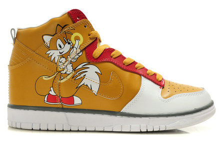 Sonic the Hedgehog Nike Dunks Custom Cartoon Shoes
