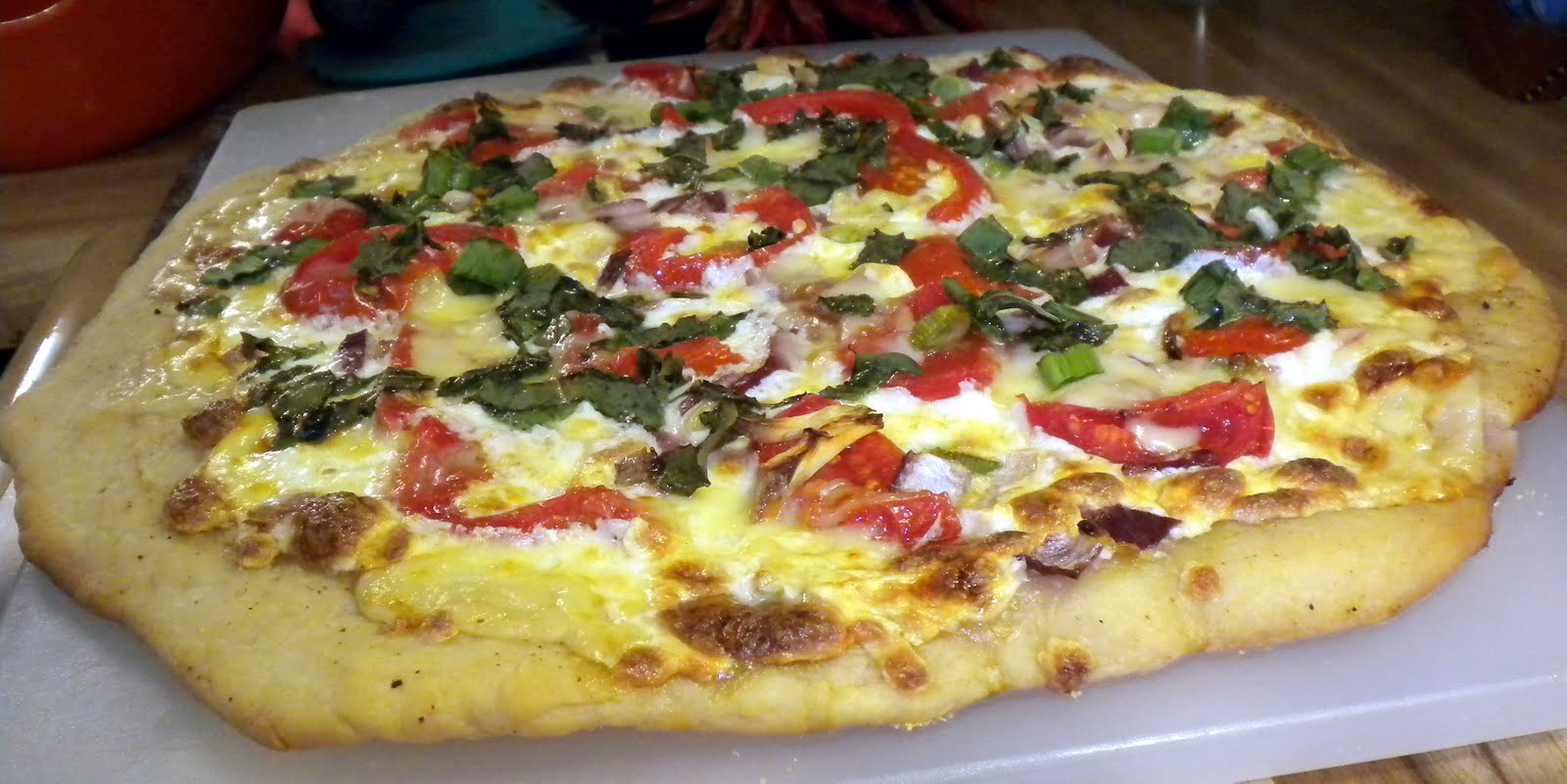 Cooking for Zo: "Bruschetta" Pizza