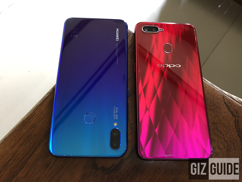 Huawei Nova 3i vs OPPO F9 Build/Design Comparison - The better looking ...