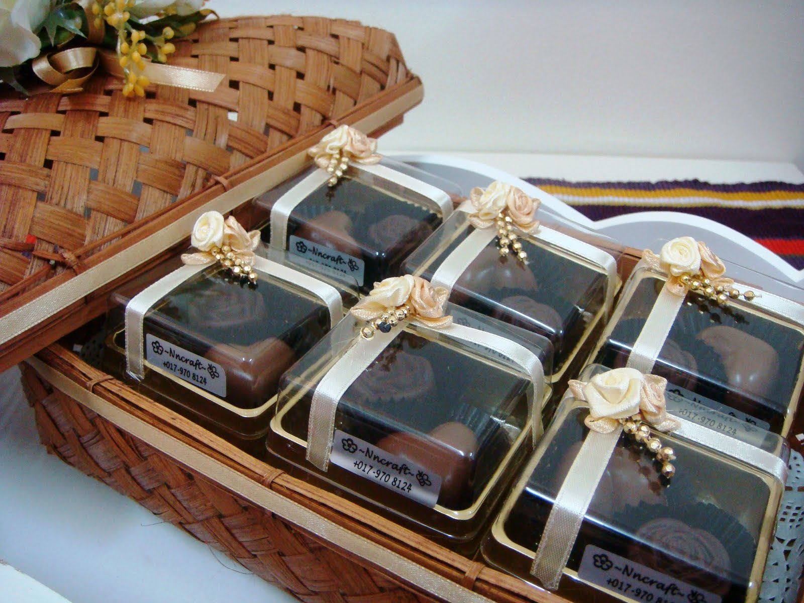 NN Craft & Chocolates: Hantaran "Almond Chocolate" untuk Majlis Pertunangan