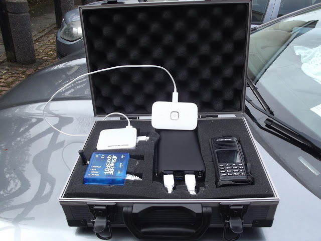 A Self Contained Digital Radio Mobile/Portable Go Kit ~ Galway VHF Group