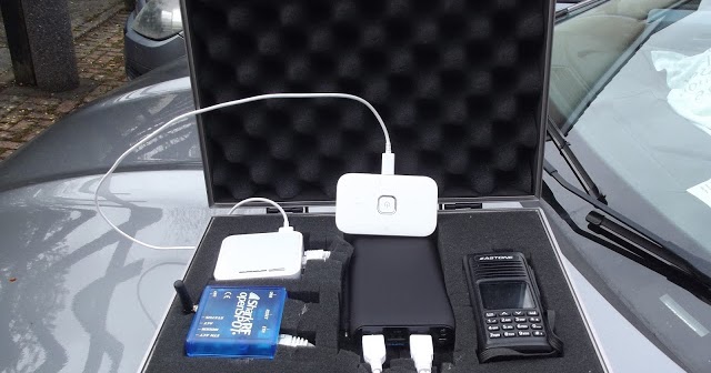 A Self Contained Digital Radio Mobile/Portable Go Kit ~ Galway VHF Group