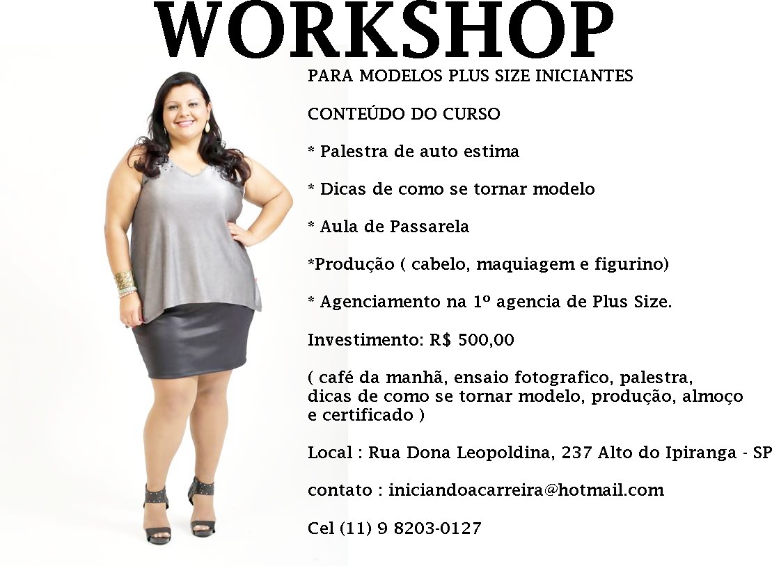 Helena Custodio Modelo Plus Size: QUERO SER MODELO PLUS SIZE, COMECE ...
