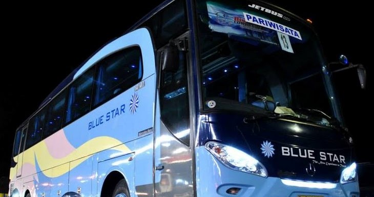 Harga Bus Pariwisata Blue Star Terbaru 2017 Bus Nyaman dan Murah